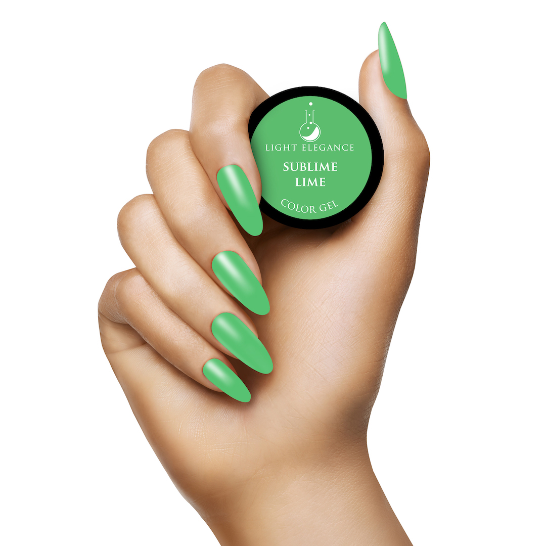 Sublime Lime Color Gel UV/LED | Light Elegance | Queen V Glamorous ...