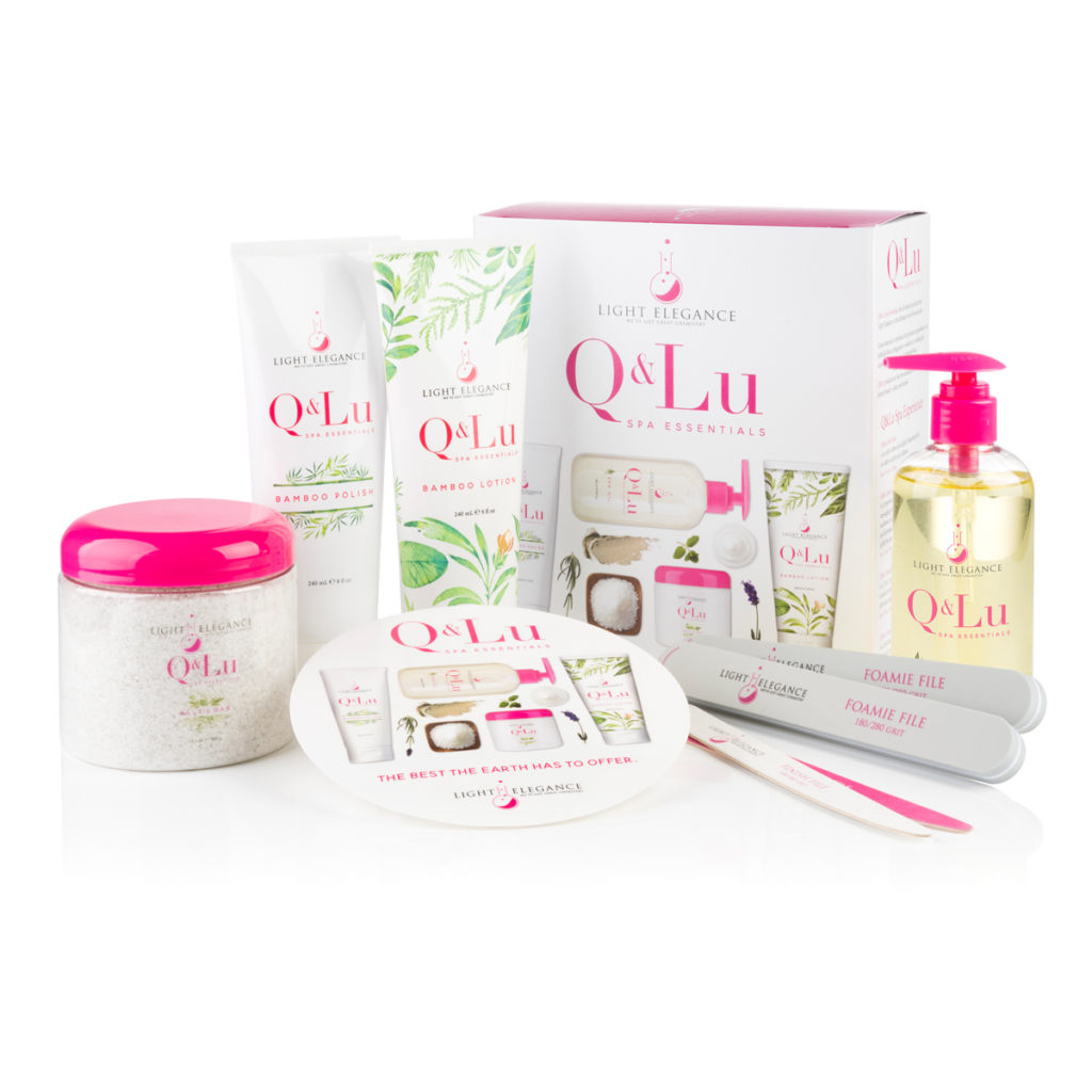 "Q&LU SPA KIT" | Light Elegance | Queen V Glamorous & Professional Nail ...